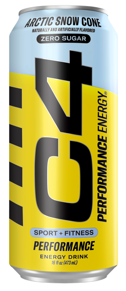 C4® Energy Carbonated | Energy Drink 12oz & 16oz (12-Pack) | Cellucor