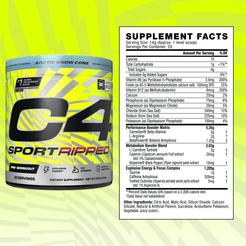 Cellucor C4 Sport® Ripped- Fat Burning Pre-Workout for Athletes