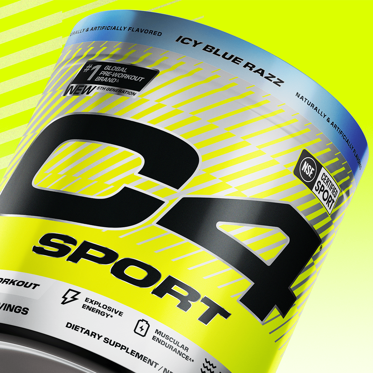 Cellucor C4 Sport® - NSF Certified Pre-Workout for Athletes