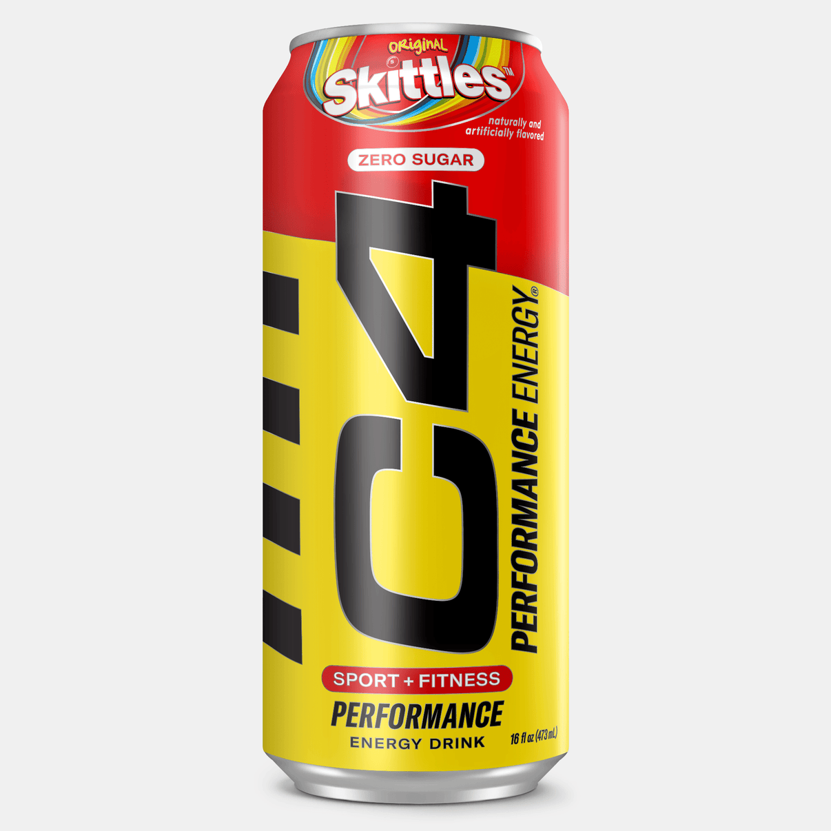 C4 Energy X SKITTLES™ | Carbonated Energy Drink 16oz (12-Pack) | Cellucor