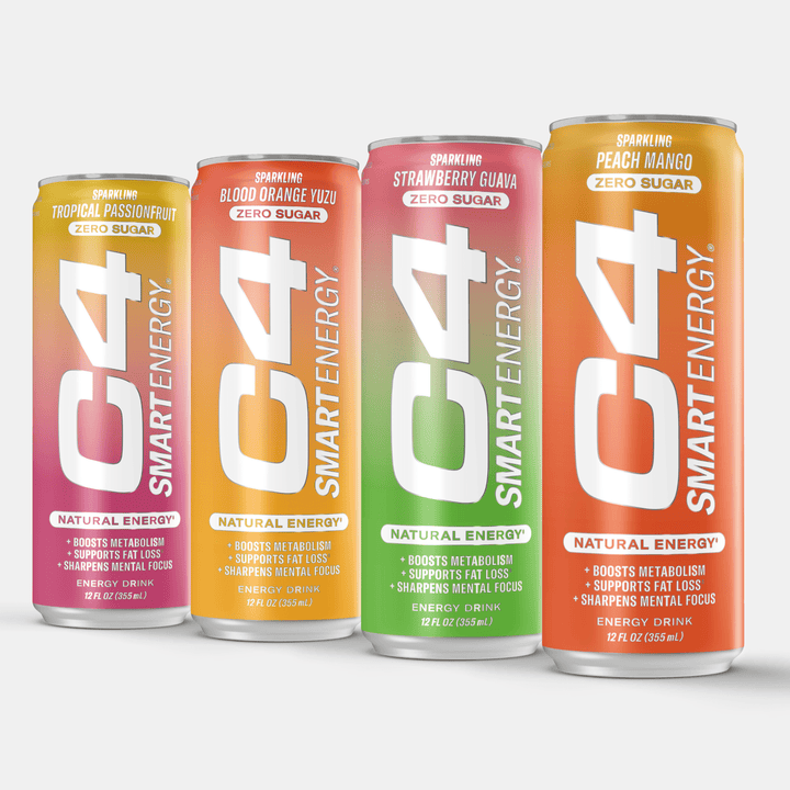 C4 Energy Drinks - Carbonated & Non-Carbonated (12 Packs) | Cellucor