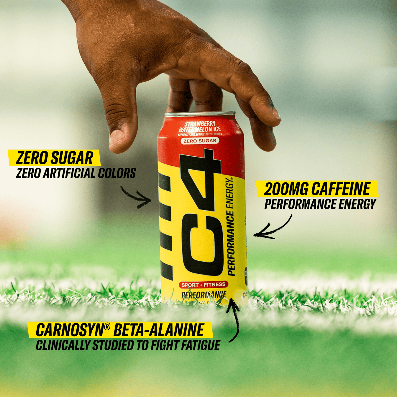 C4® Energy Carbonated | Energy Drink 12oz & 16oz (12-Pack) | Cellucor