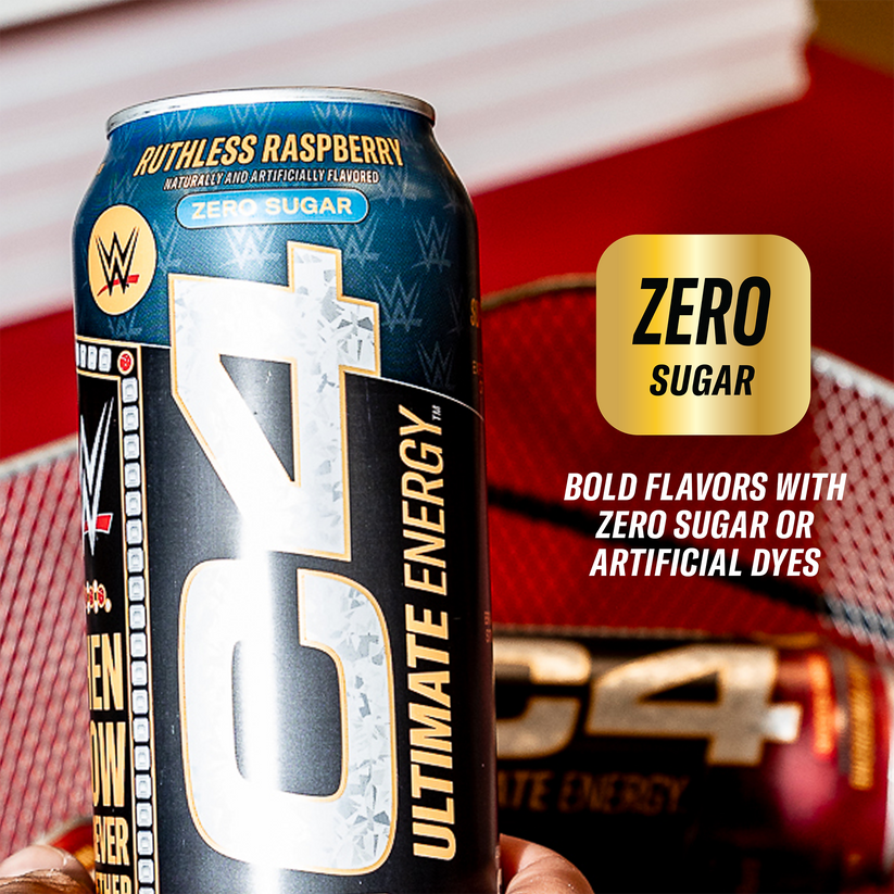 C4 Ultimate Energy® X WWE® Energy Drink – Cellucor