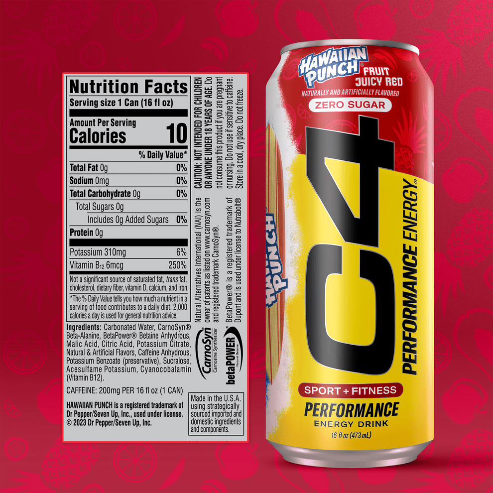 C4 Performance Energy® x Hawaiian Punch – Cellucor