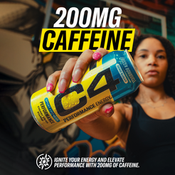 C4® Energy Carbonated | Energy Drink 12oz & 16oz (12-Pack) | Cellucor