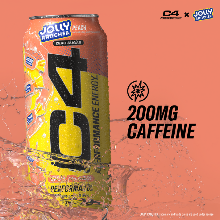 C4 Energy® x Jolly Rancher™ | Carbonated Energy Drink 16oz (12-Pack ...