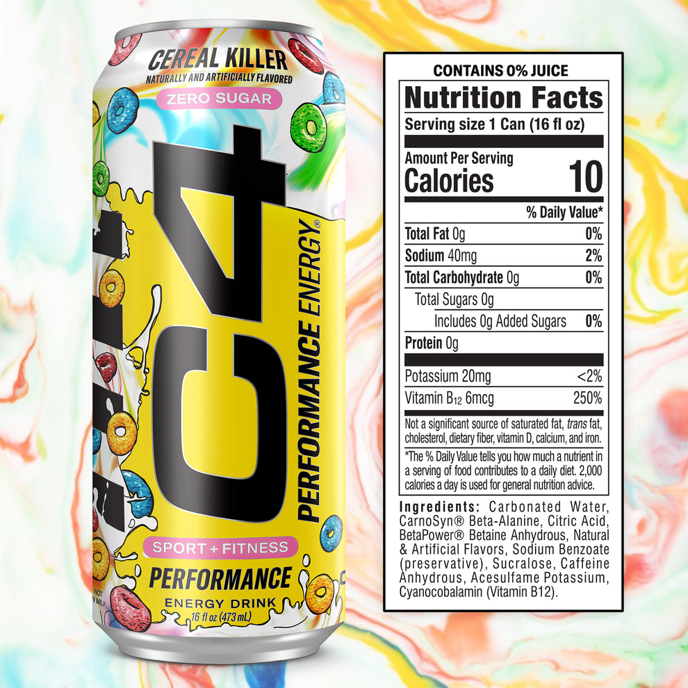 C4 Energy Carbonated Cereal Killer Cellucor