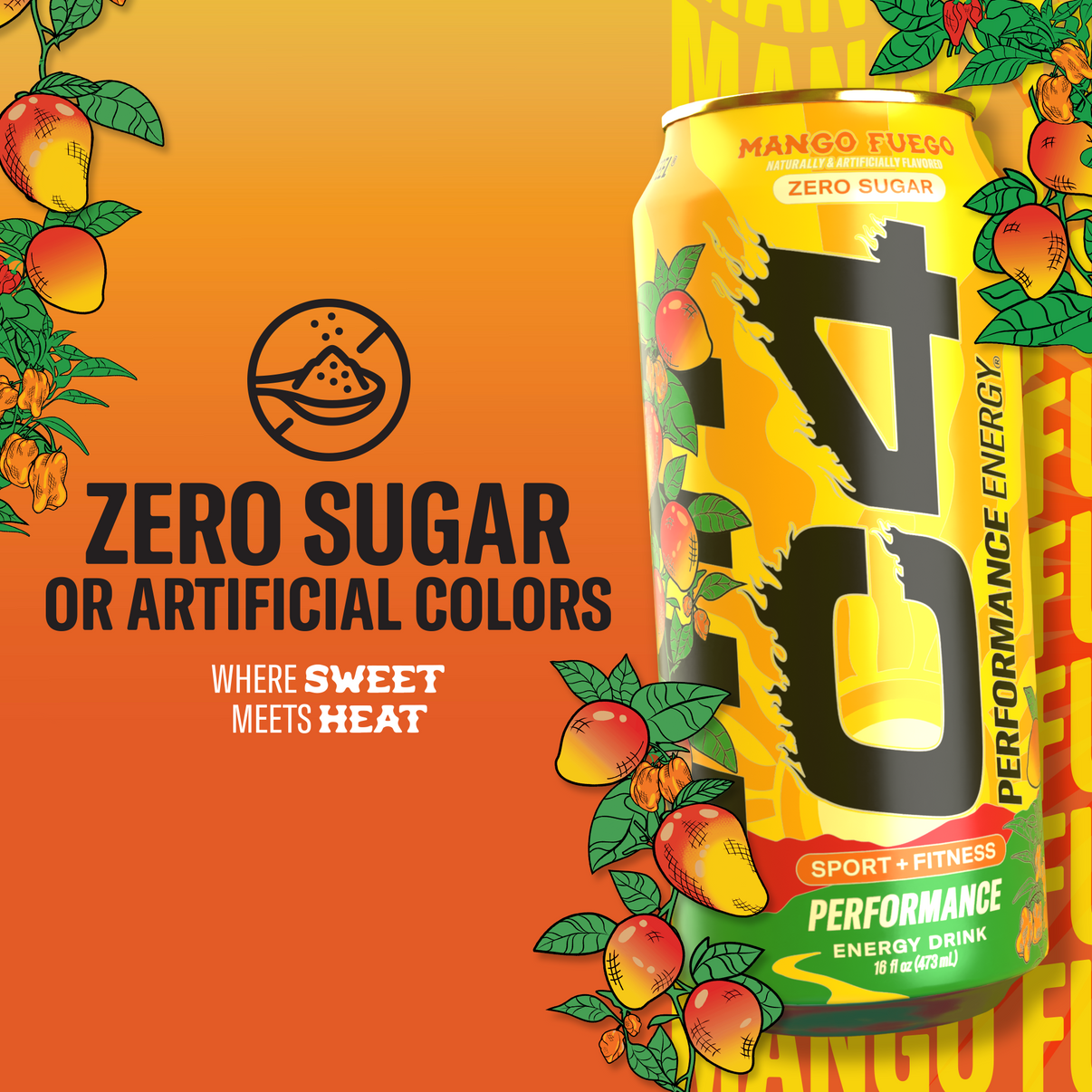 C4® Energy Carbonated | Energy Drink 12oz & 16oz (12-Pack) | Cellucor