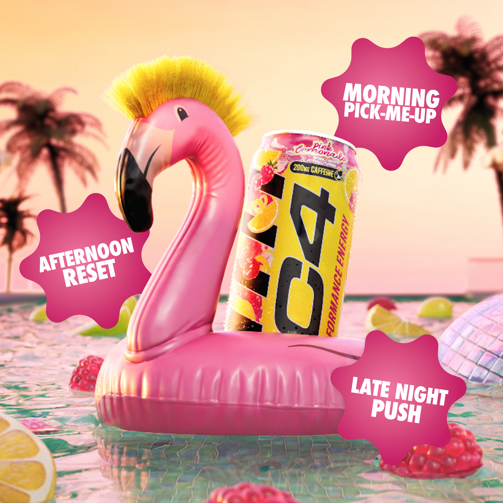 C4 Energy® Carbonated Pink Lemonade – Cellucor