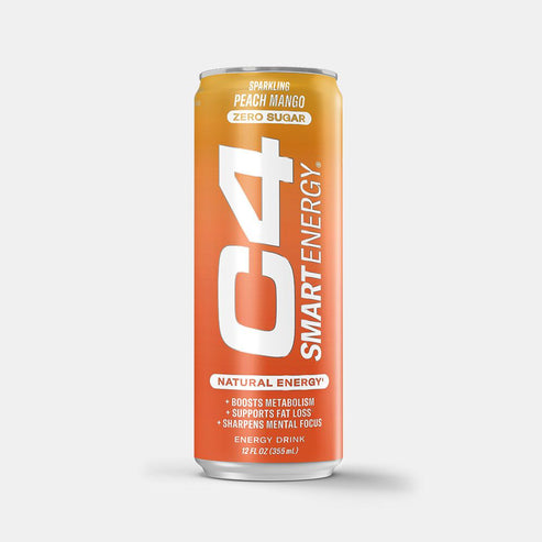 C4 Smart Energy® | 12oz Carbonated Energy Drink | 12-Pack | Cellucor