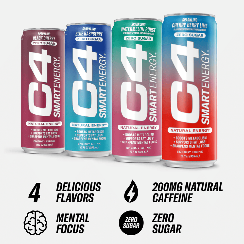 C4 Smart Energy® Berry Breeze Variety Pack – Cellucor