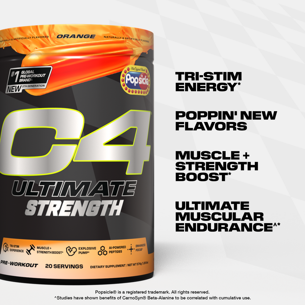 C4 Ultimate® Strength x Popsicle Pre-Workout – Cellucor