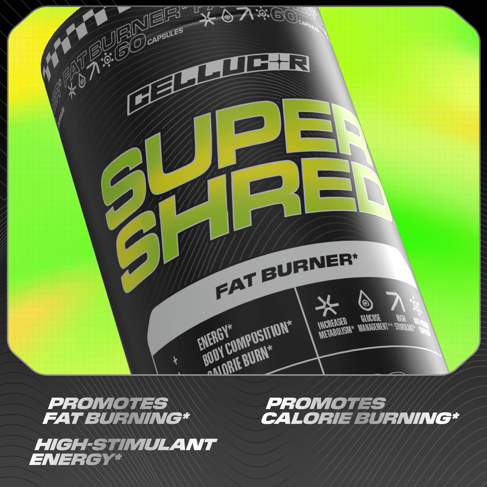 Cellucor® Super Shred Fat Burner, 60 Capsules