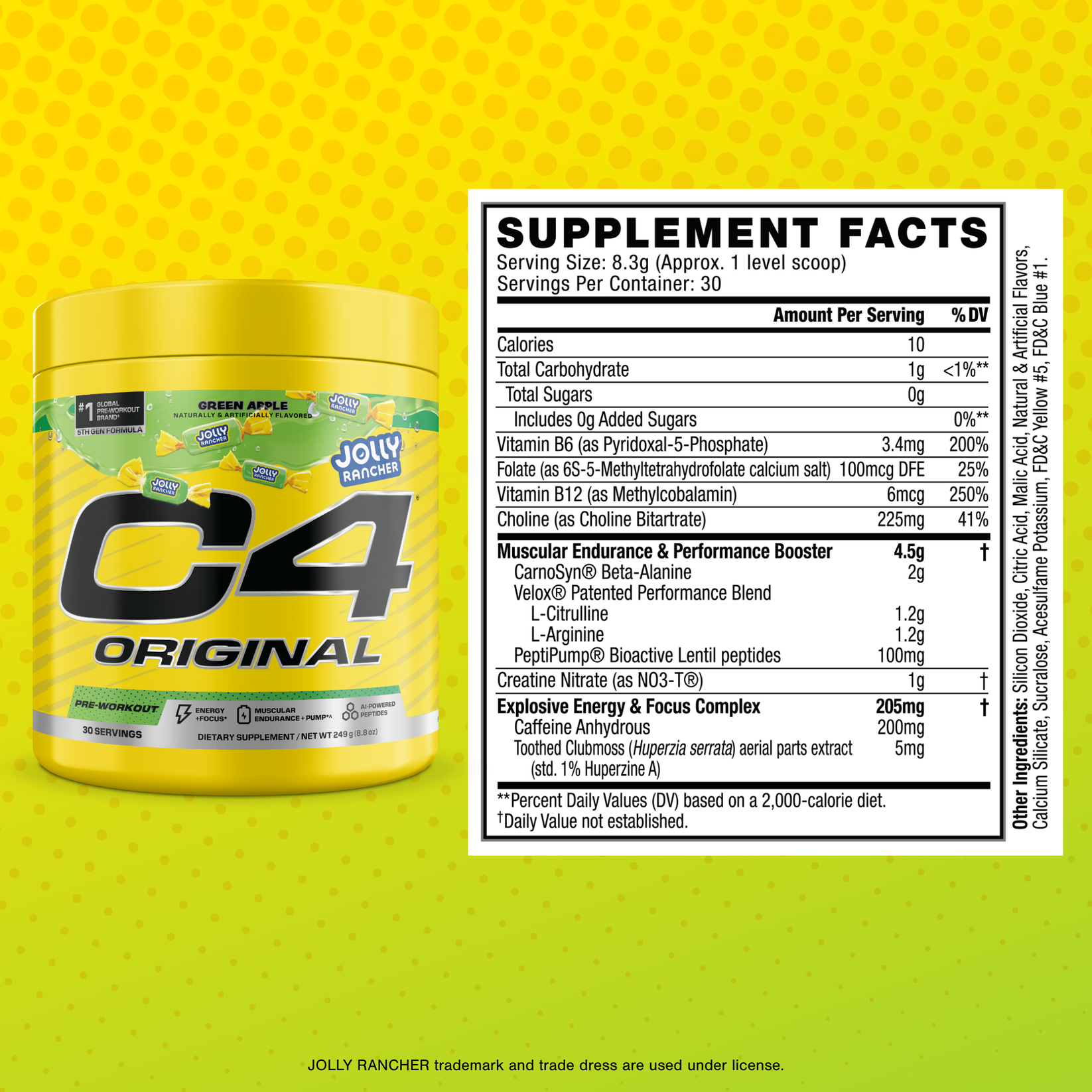 C4 Original x JOLLY RANCHER – Cellucor