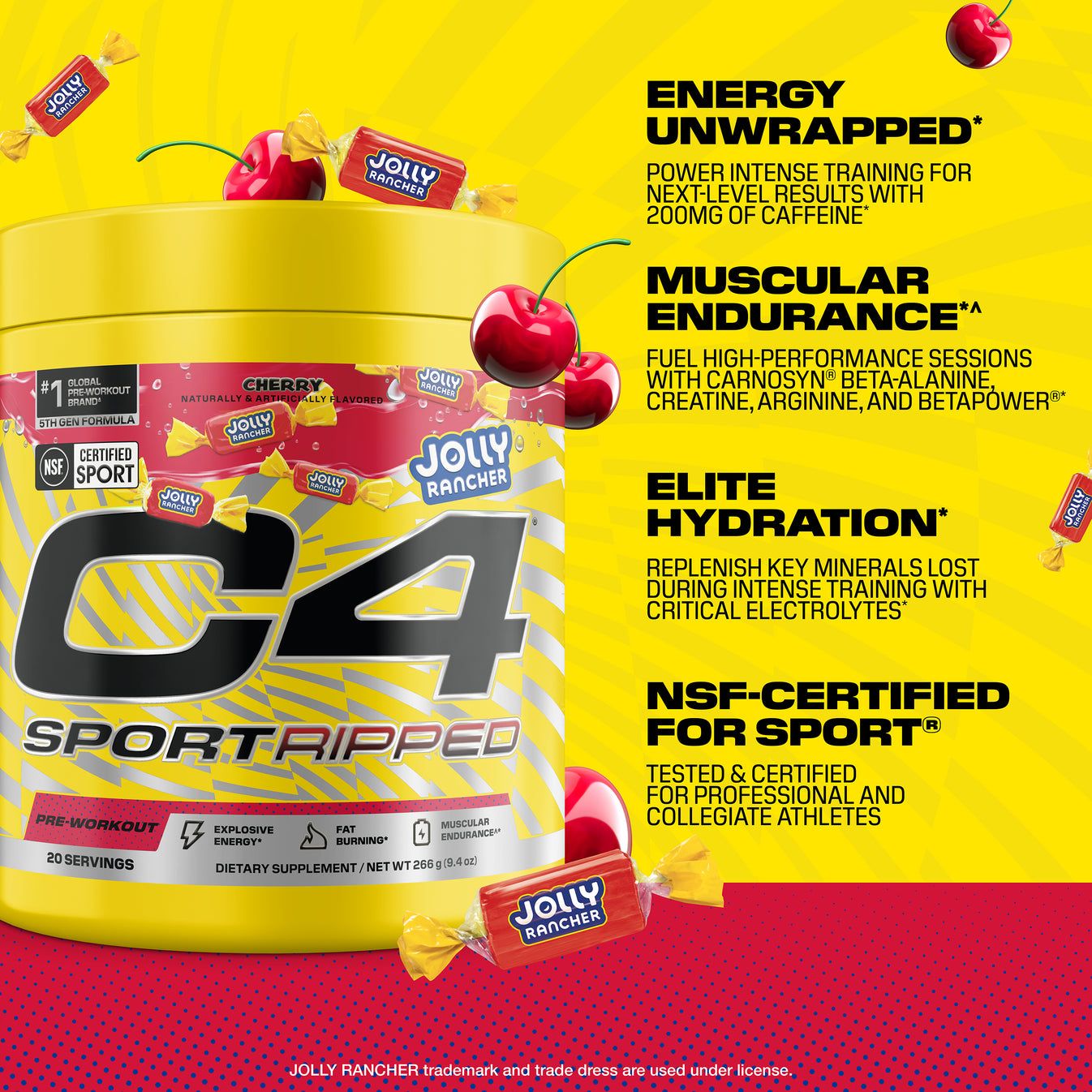 C4 Sport Ripped™ x JOLLY RANCHER – Cellucor