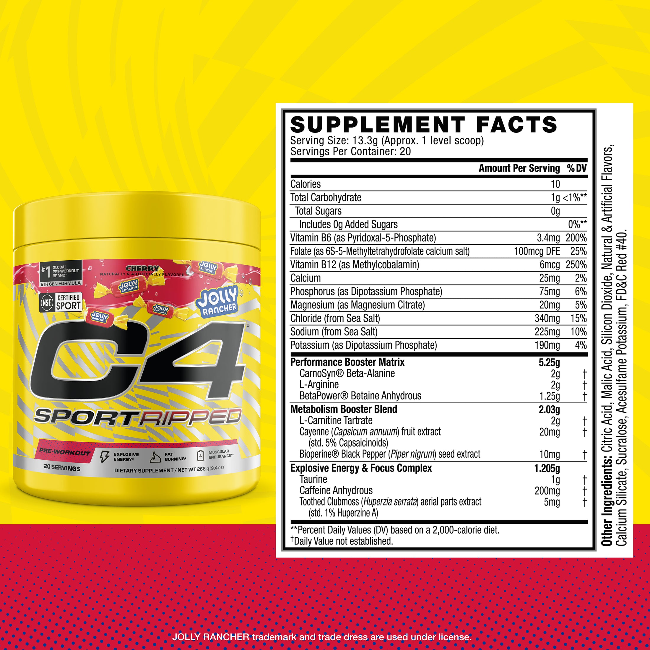 C4 Sport Ripped™ x JOLLY RANCHER – Cellucor
