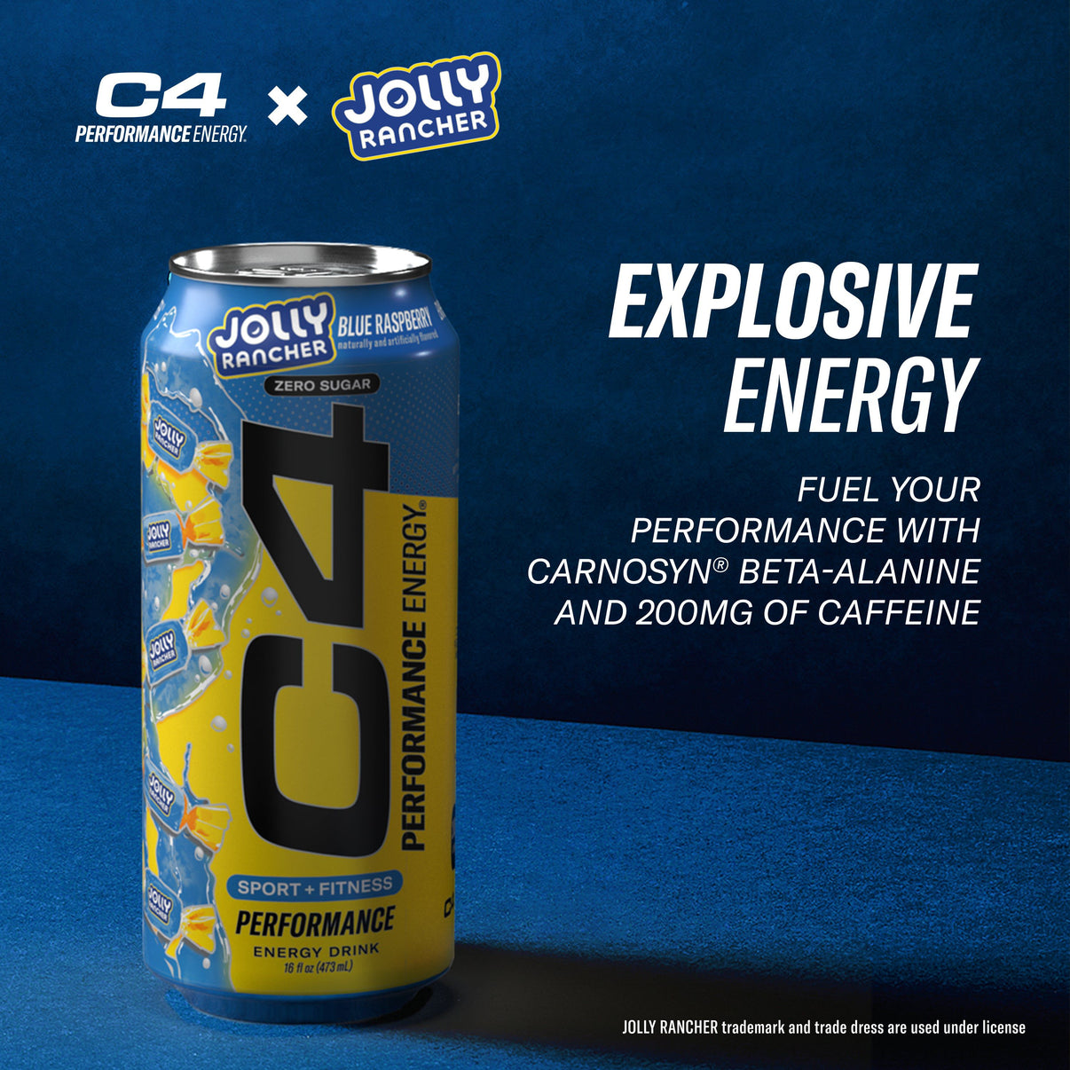C4 Energy® x Jolly Rancher™ | Carbonated Energy Drink 16oz (12-Pack ...