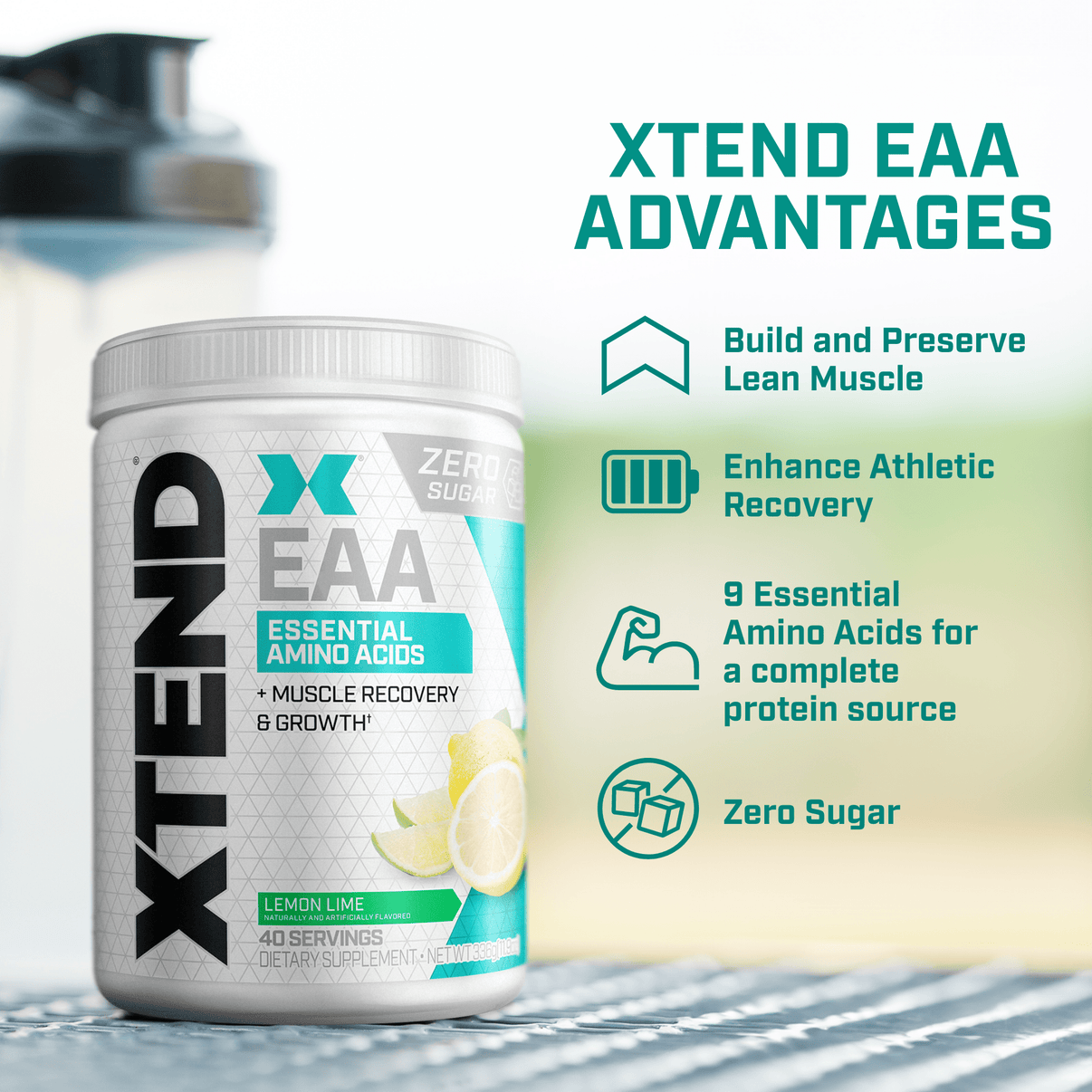 XTEND® EAA Essential Amino Acids Powder | Cellucor