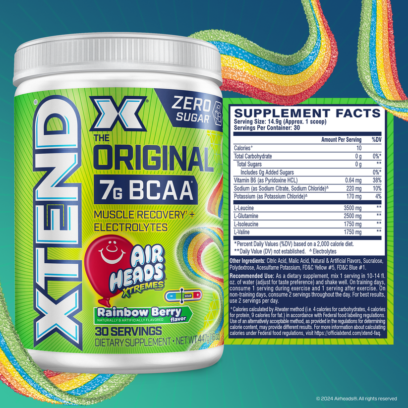 XTEND® x Airheads® XTREME – Cellucor