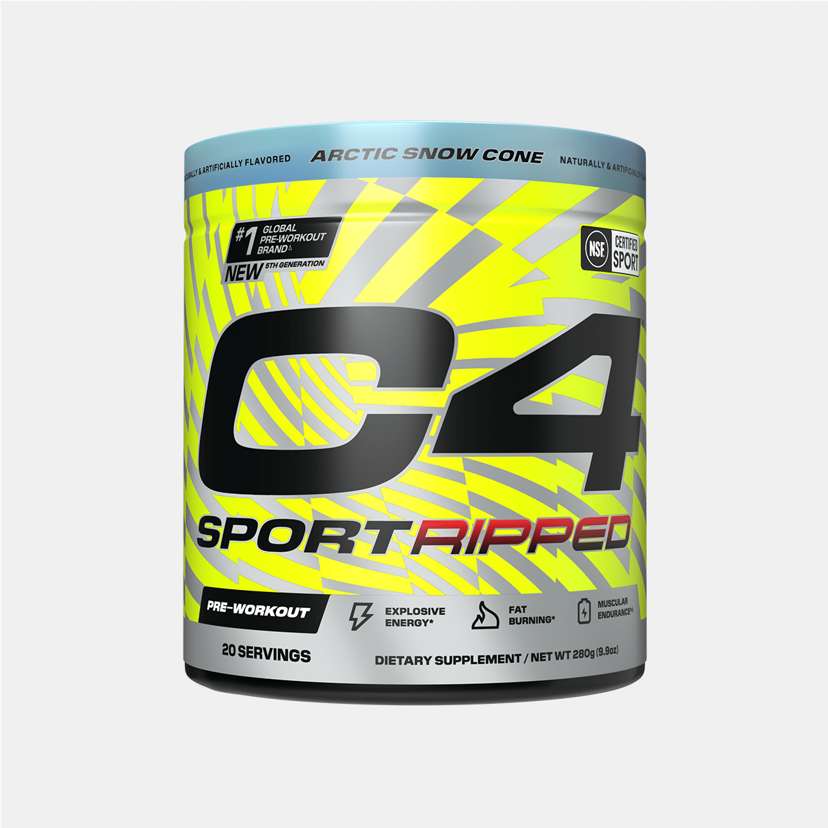 Cellucor C4 Sport® Ripped- Fat Burning Pre-Workout for Athletes